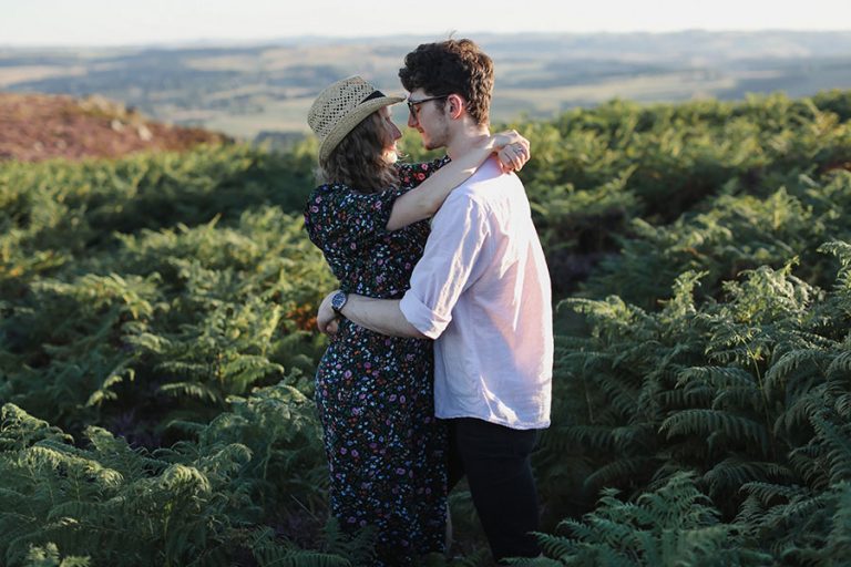 Peak District Engagement Photoshoot ♡ Amy & Jack
