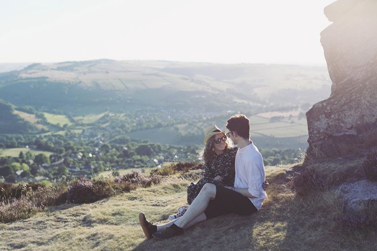 Peak District Engagement Photoshoot ♡ Amy & Jack