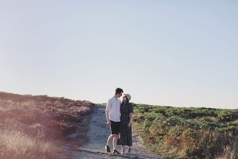 Peak District Engagement Photoshoot ♡ Amy & Jack