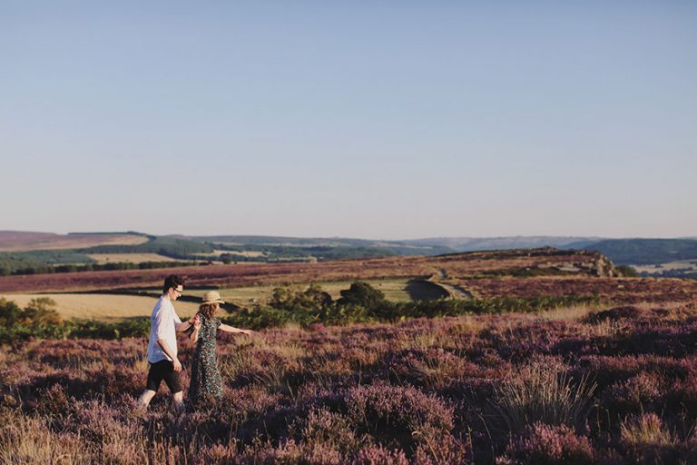 Peak District Engagement Photoshoot ♡ Amy & Jack