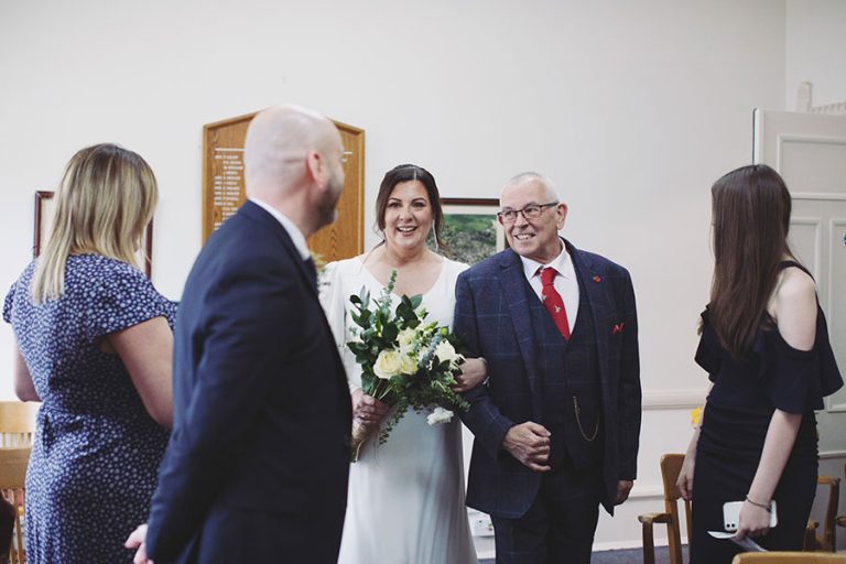 Bakewell Town Hall Wedding Elopement ♡ Kate & Chris