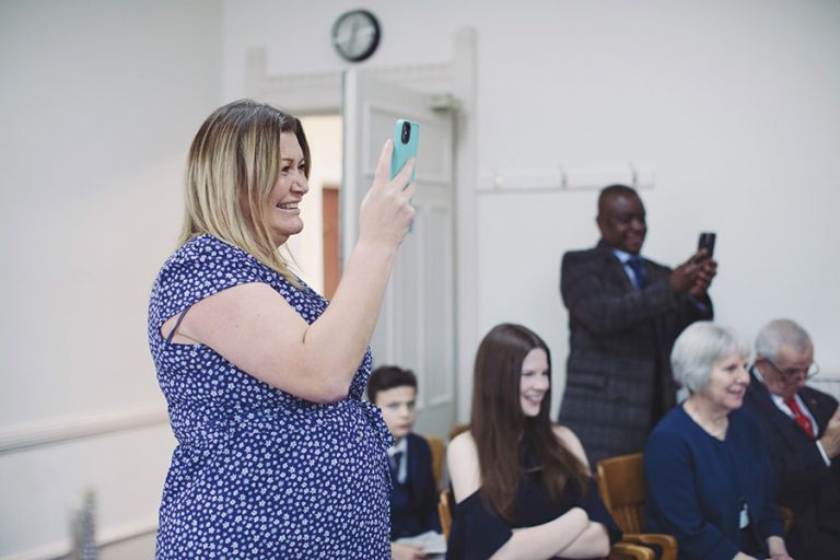 Bakewell Town Hall Wedding Elopement ♡ Kate & Chris